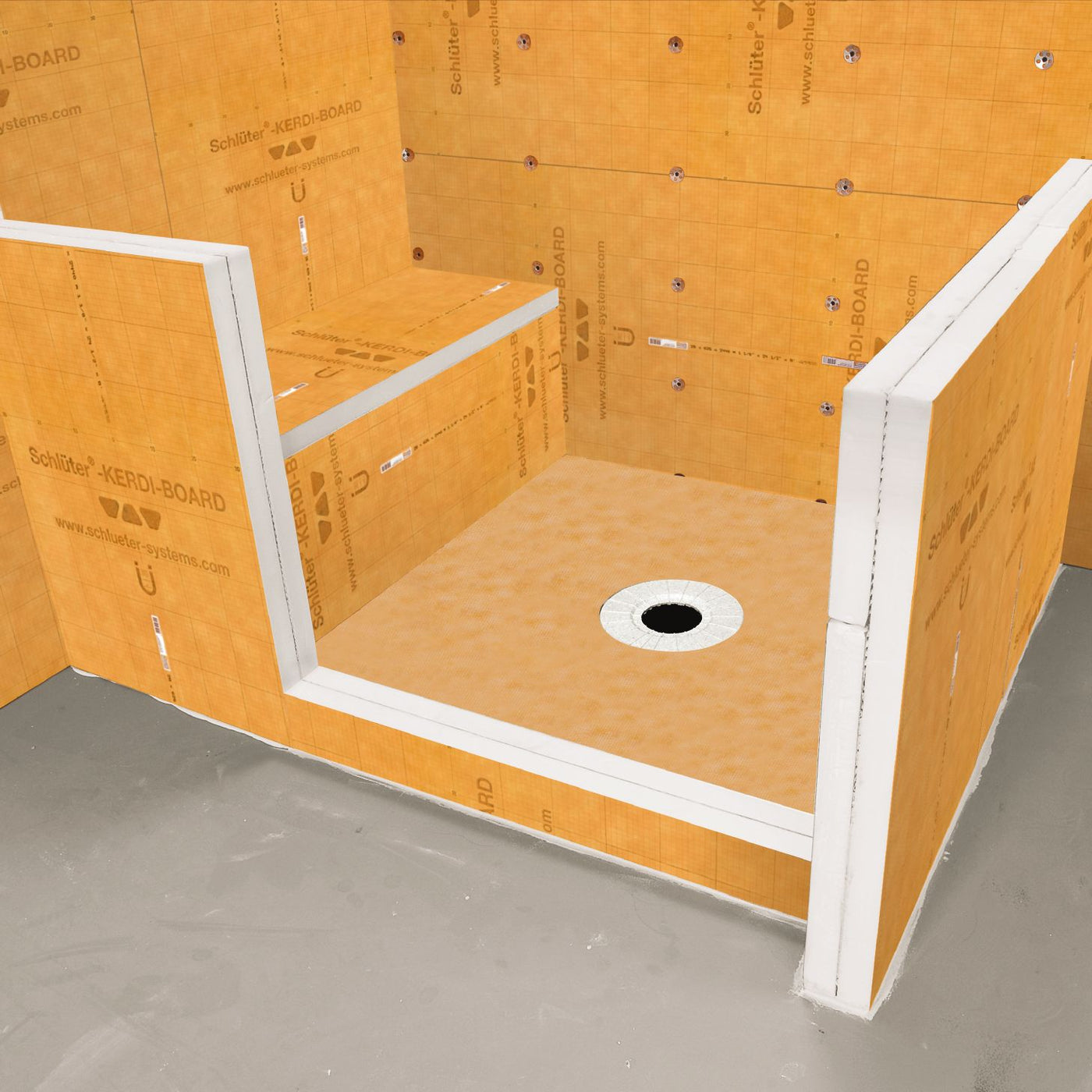 Bases et ensembles de douches – Ceramed